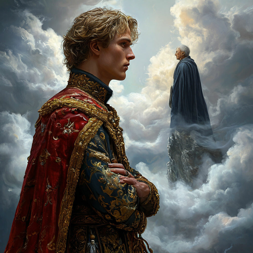 "Digital painting, painting, classic …" — image created in Shedevrum