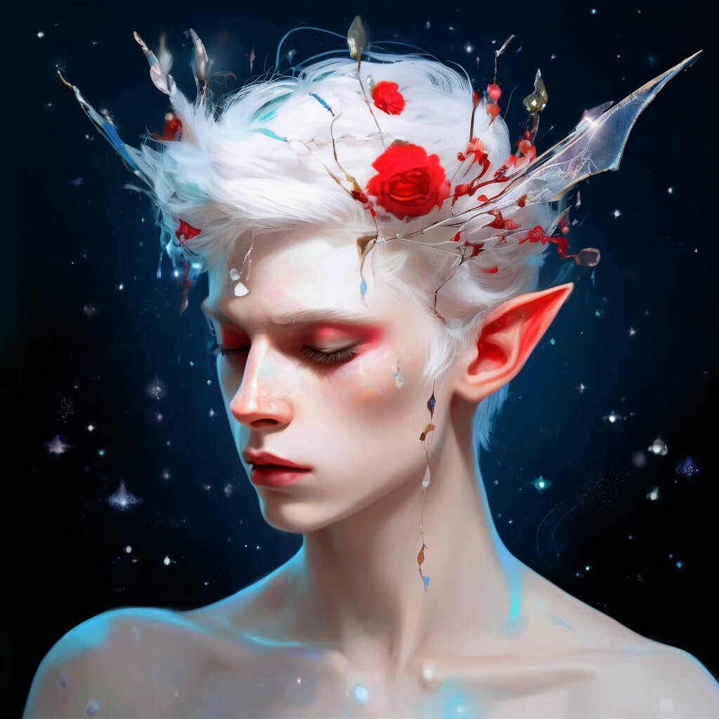 «Elfcore,concept Digital art, faerie…» — картинка создана в Шедевруме