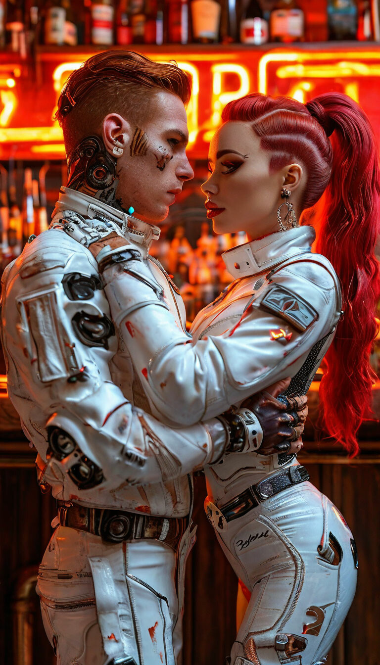 ". in the bar.luminous neon skin Luxurious bimbo girl beauty bratz ...