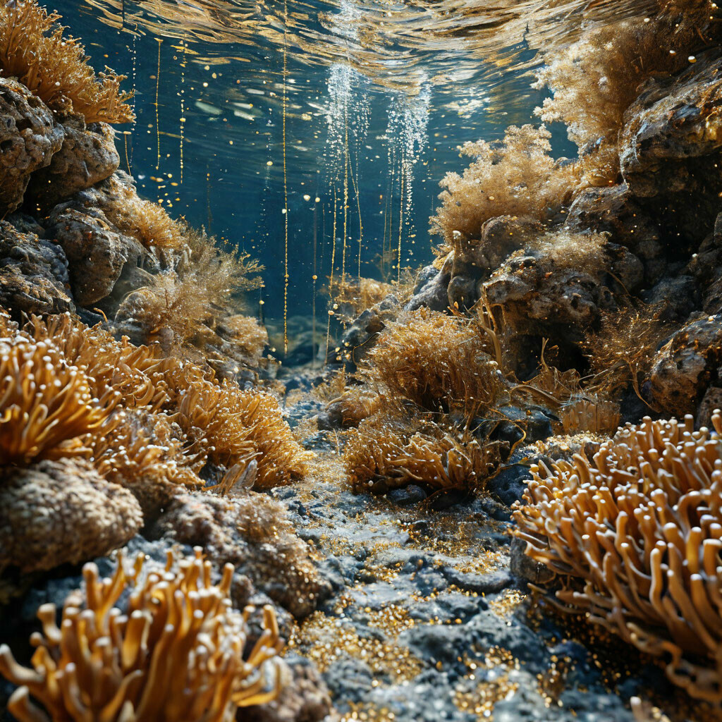 professional photo 128K, the image should be partially underwater and ...