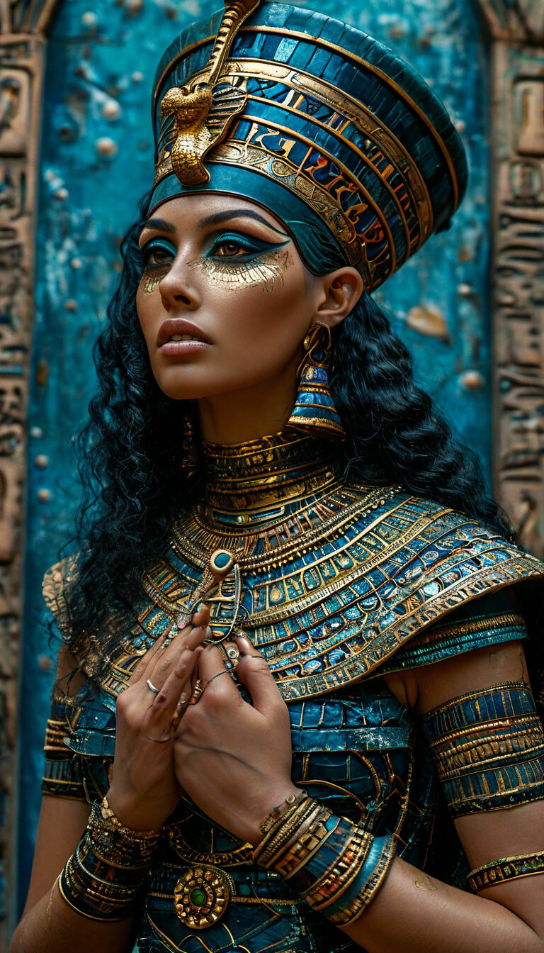 "NAUNET ancient Egyptian b.o.g.i.n.i …" — image created in Shedevrum