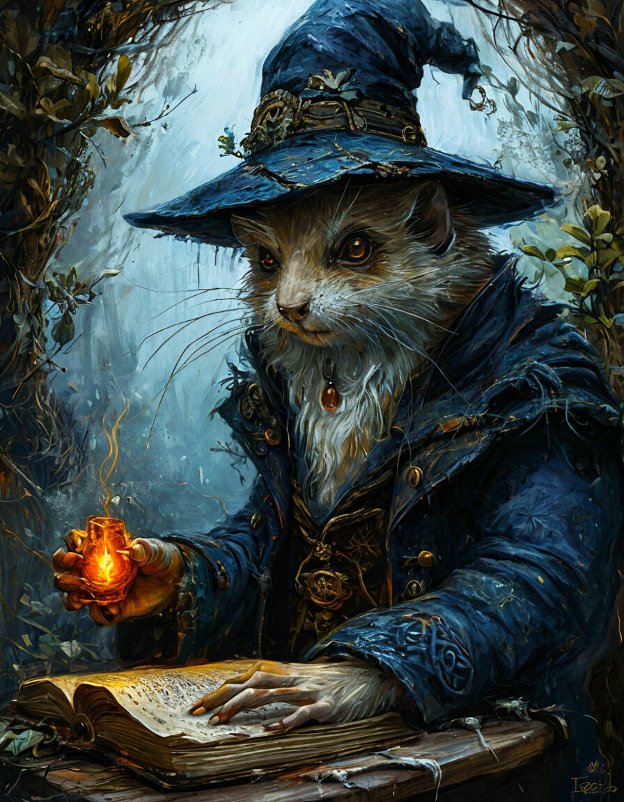 "Turbo gopher magician, witchcraft, …" — image created in Shedevrum