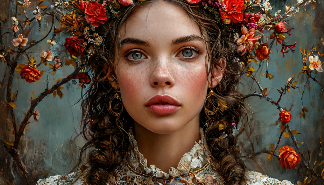 "Exceptional Grace" — image created in Shedevrum