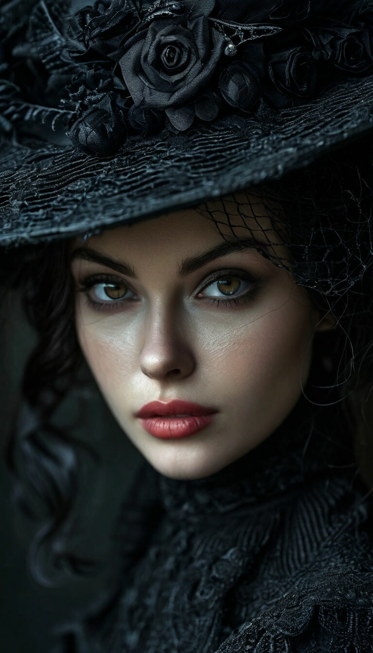 "Gothic horror style, realistic, …" — image created in Shedevrum