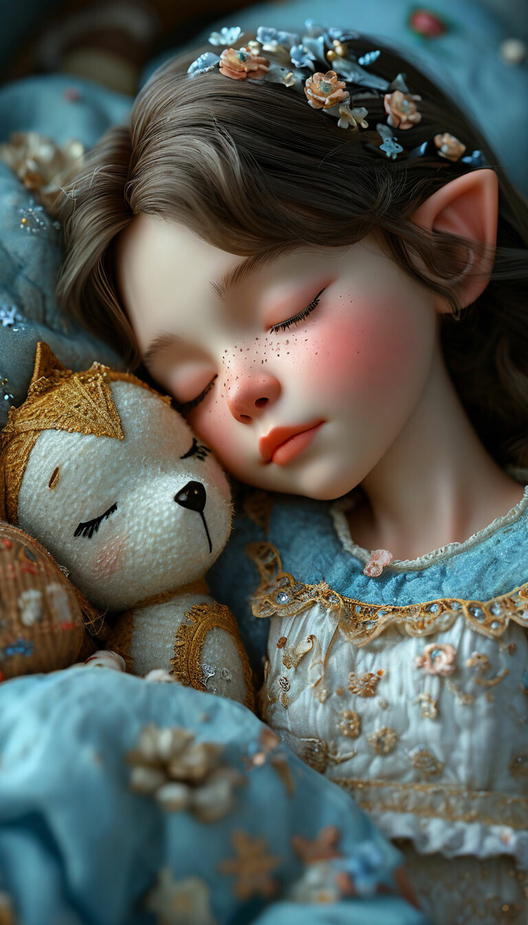 "Avatars are sleeping mimi cartoons , …" — image created in Shedevrum