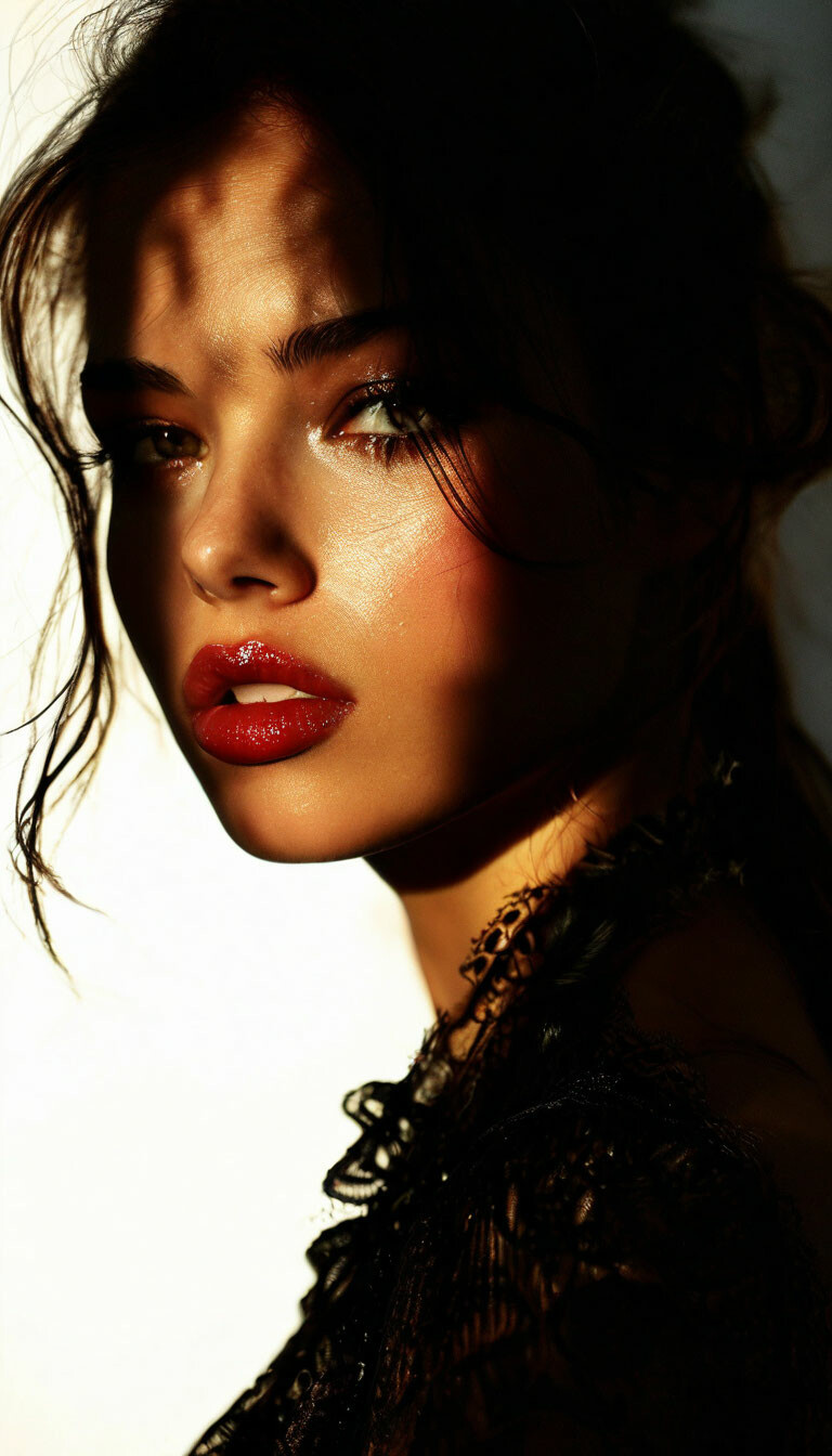 "Flash, shadows, silhouette of a …" — image created in Shedevrum