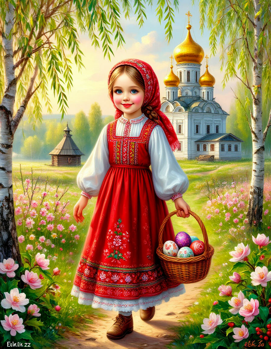 "💝from a wonderful Author🌲 Christmas Tree 🌲@elka.kz A Russian village ...