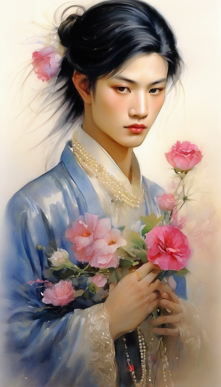 "Lee Bogle Chinese painting china art…" — image created in Shedevrum