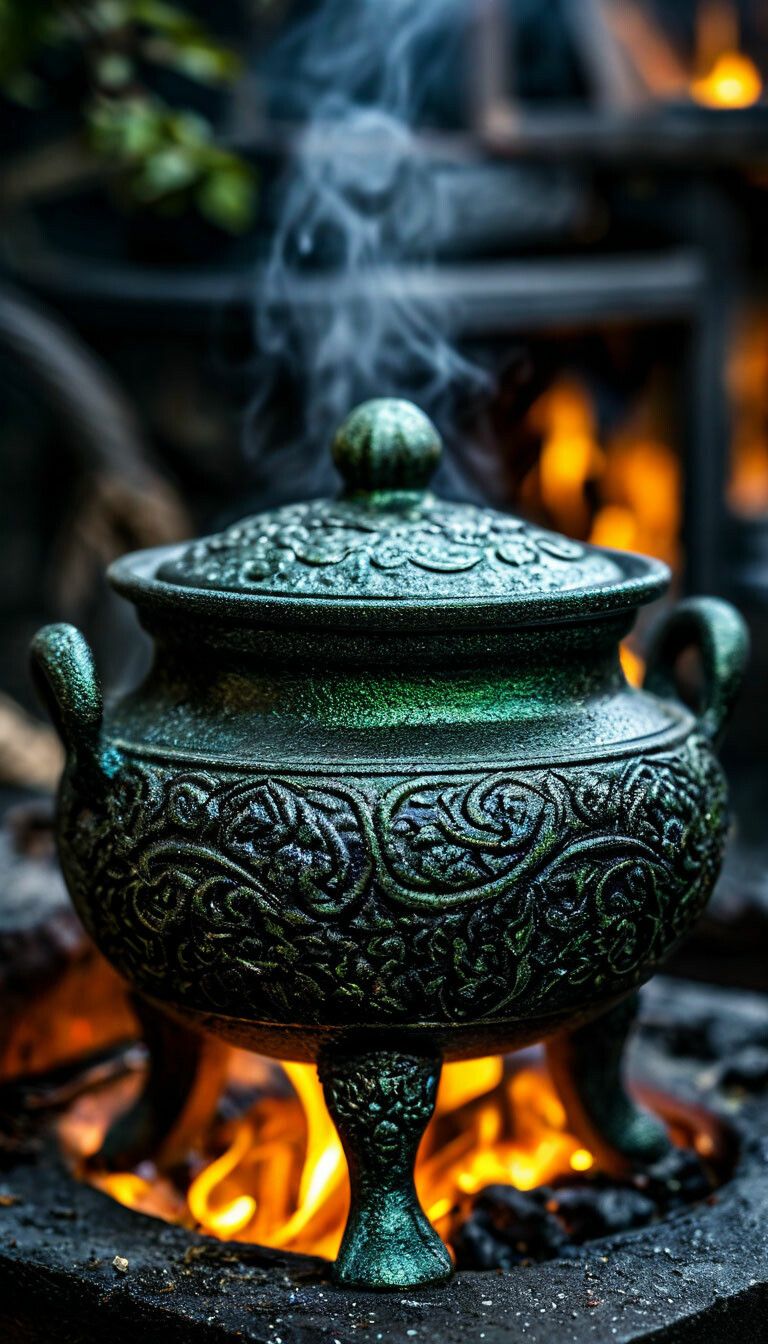 "Варю все это дело... hermoso caldero …" — imagen creada en Shedevrum