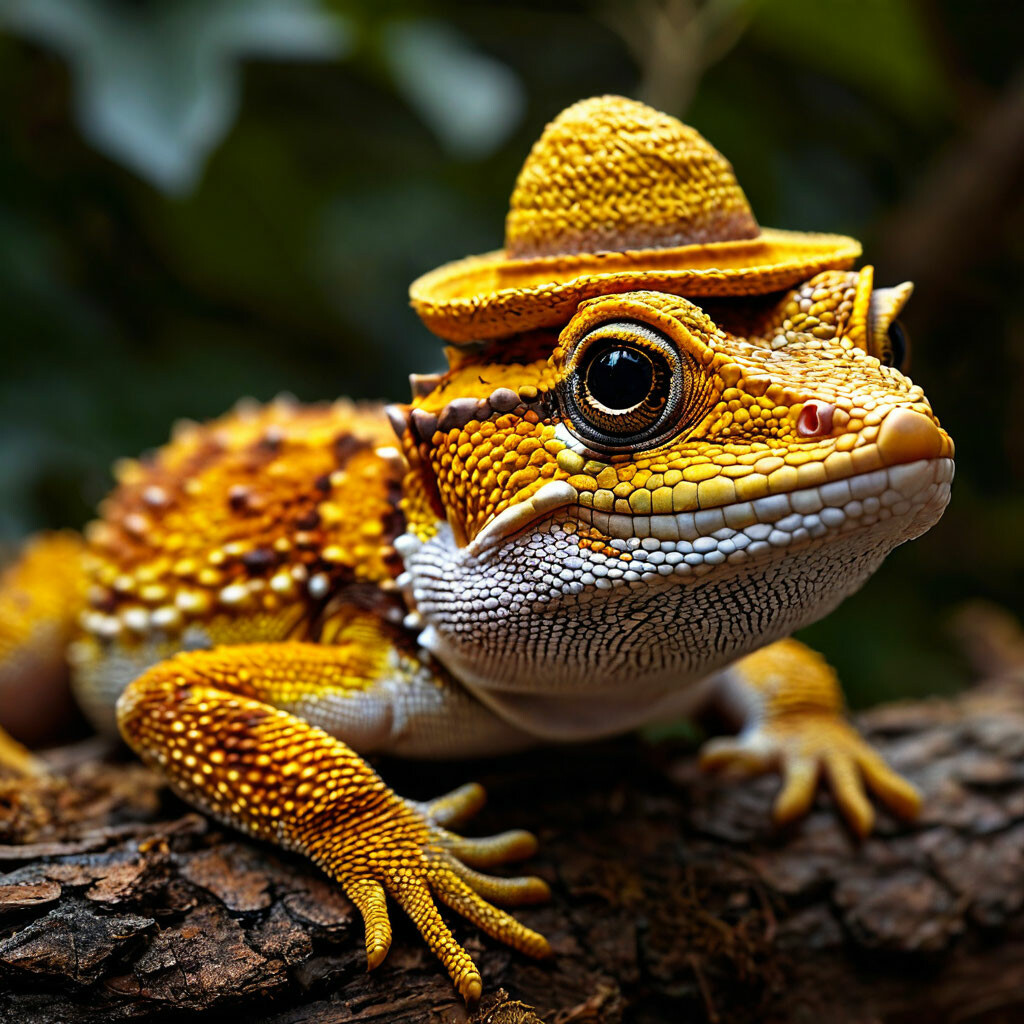 "SCP-682-Nya is the nicest yellow …" — image created in Shedevrum