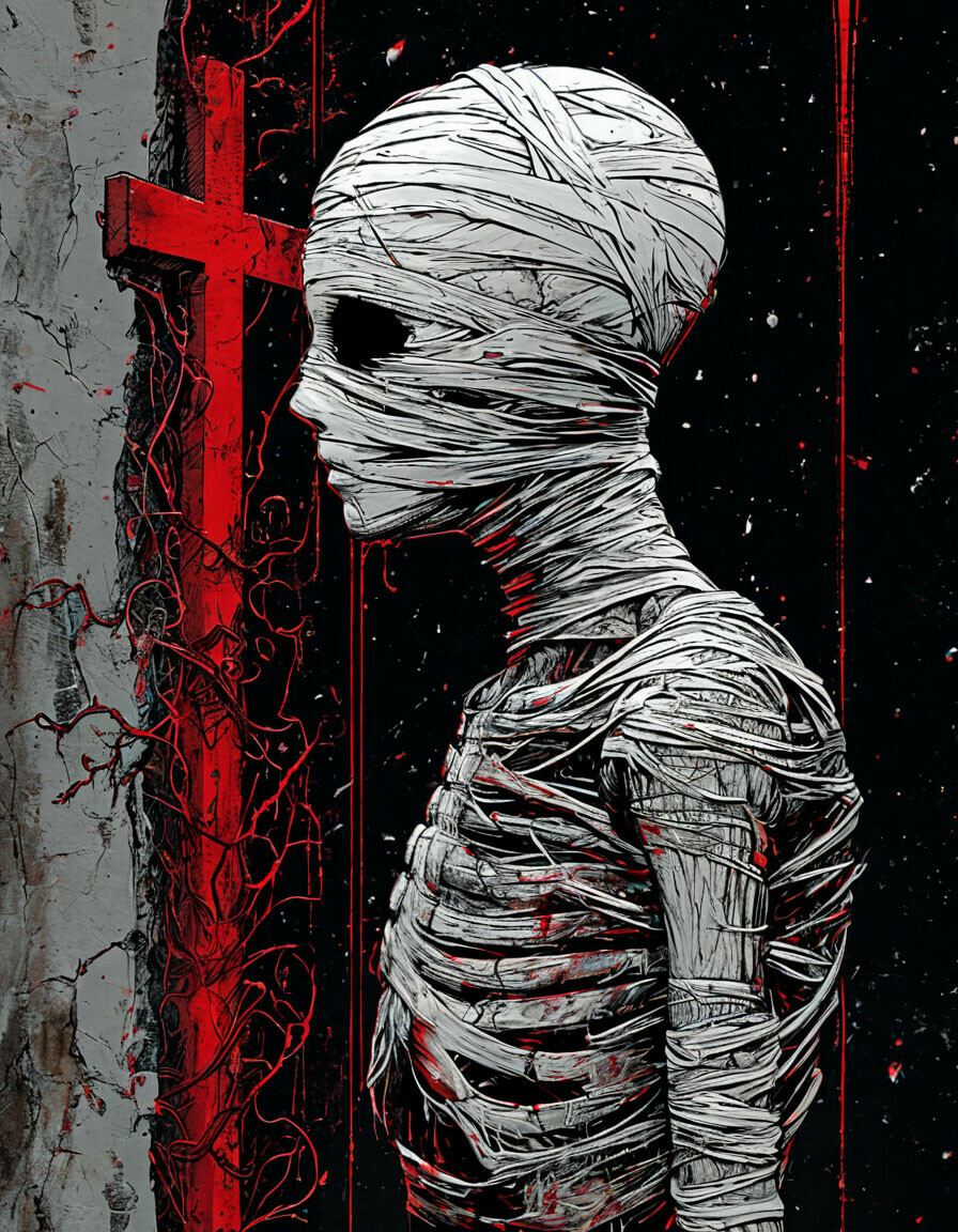 "Astral ,drawing in the style of Kentaro Miura,gloom,horror,horror,dark ...