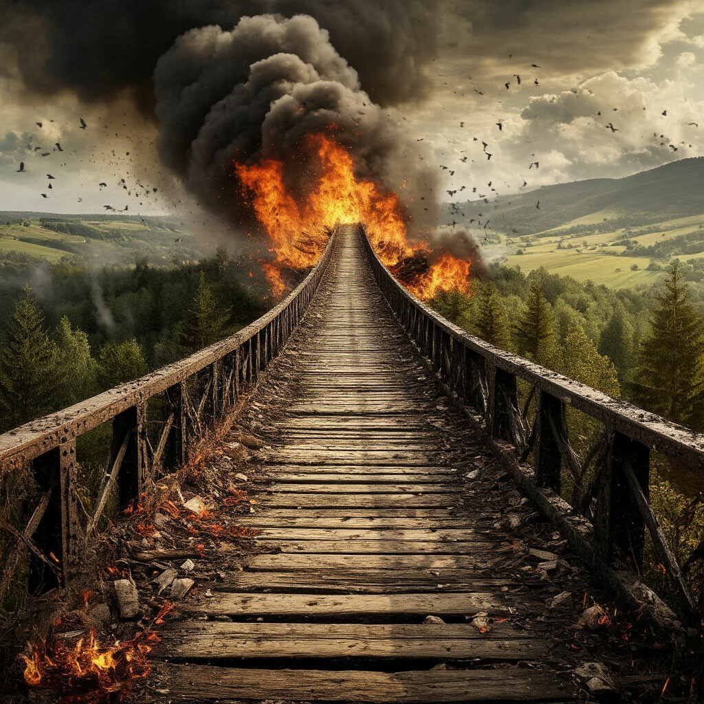 "What to say about that, What happened or didn't happen... history is ...