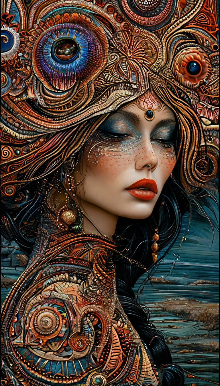 "Albin Vatchev's style +Lee Bogle, …" — image created in Shedevrum