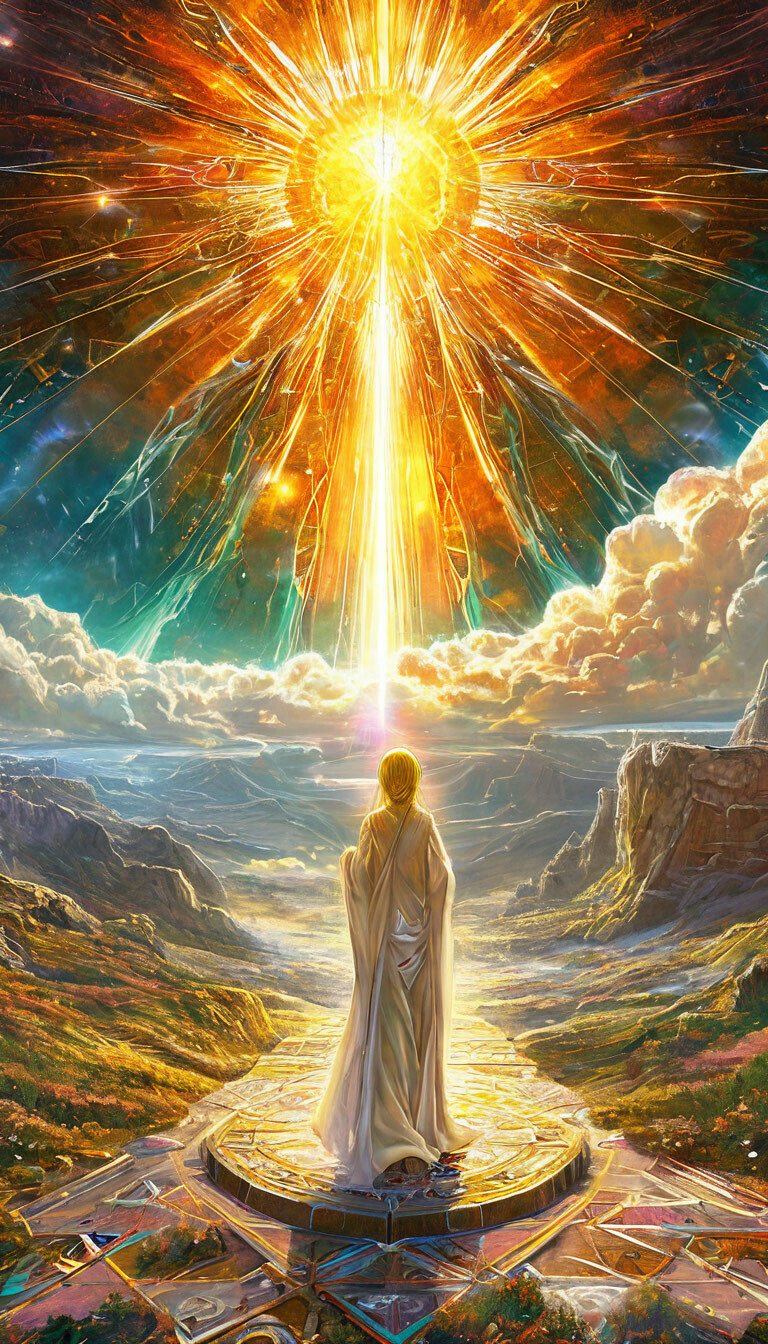 "🌞🌞🌞 magical geometry, the …" — image created in Shedevrum