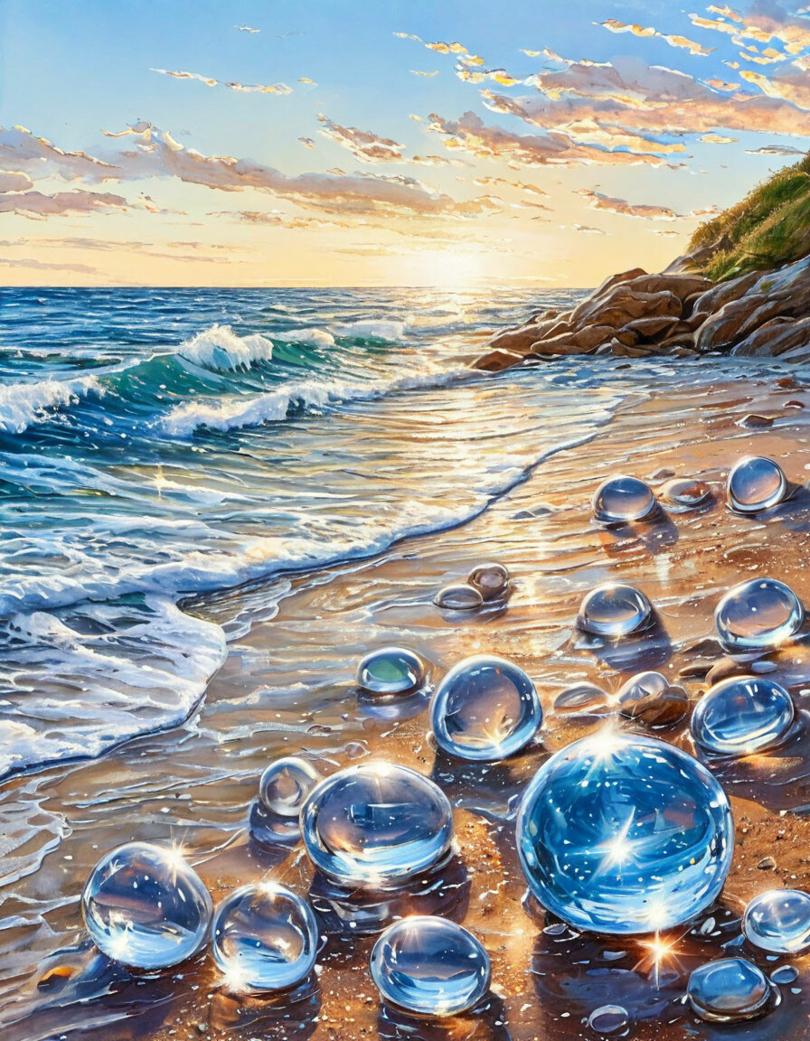 ". Multilayer painting, micrography, …" — image created in Shedevrum