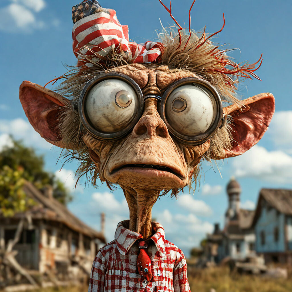 ""Independence Day" chuchundra gramazyanskaya, humor, grotesque ...