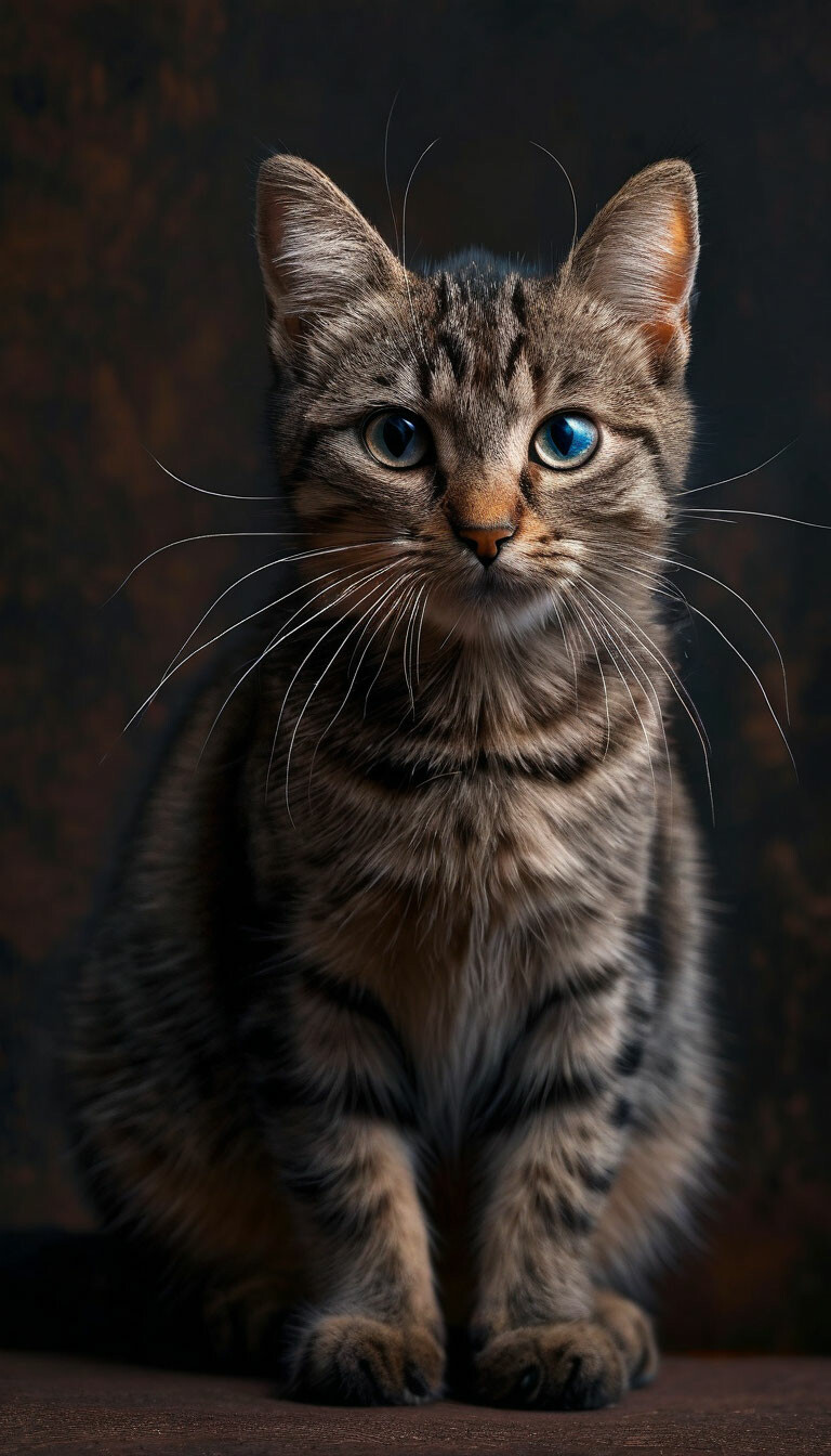 "Beautiful cat, professional photo, aesthetically pleasing, beautiful ...