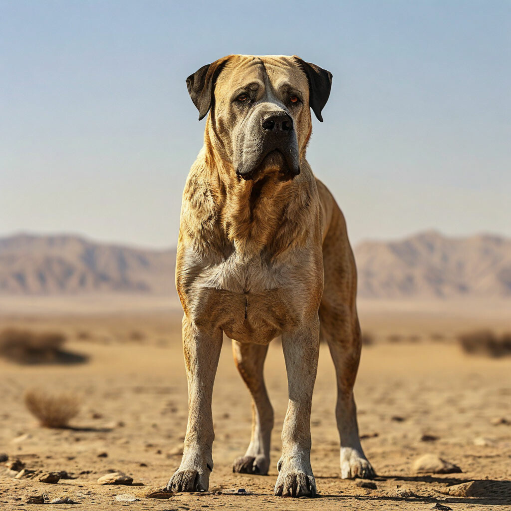 "Sarabi or the Iranian Mastiff is a …" — image created in Shedevrum