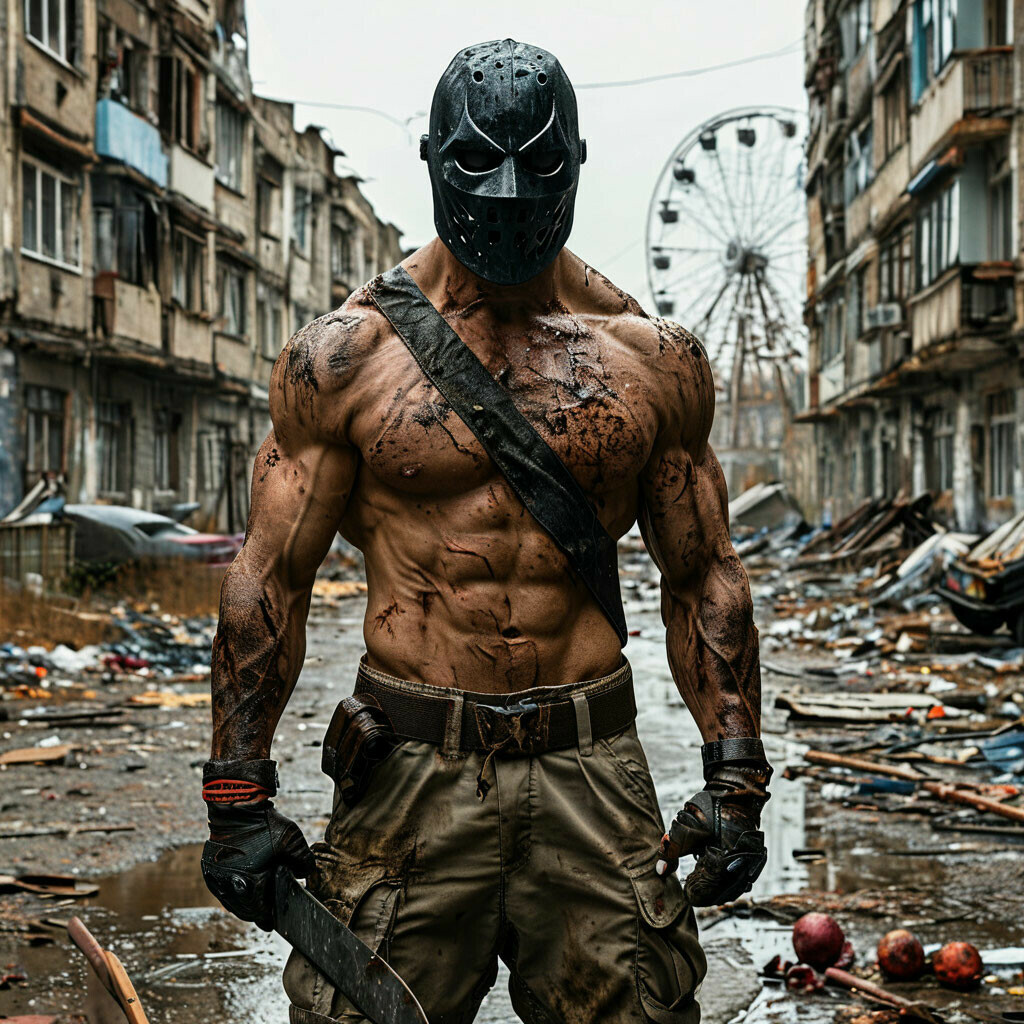 ". in the center of Pripyat, an overly muscular humanoid mutant with a ...