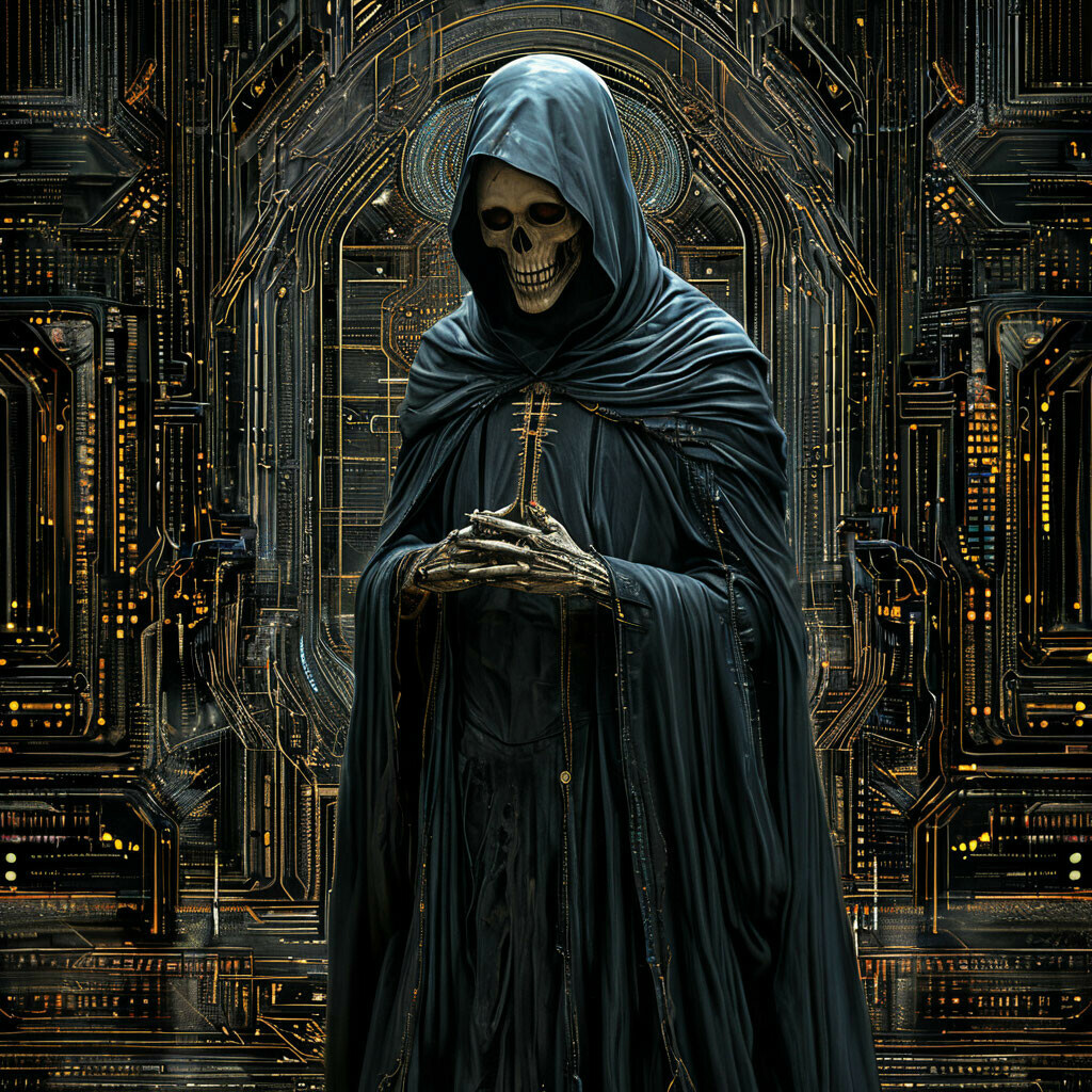 "An imaginative portrayal of AI as a personification of death ...