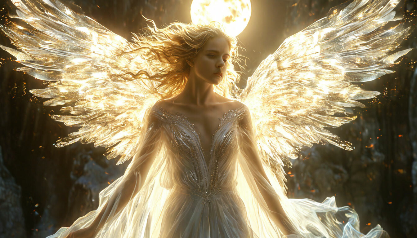 "Light Elemental: Light is the source …" — image created in Shedevrum