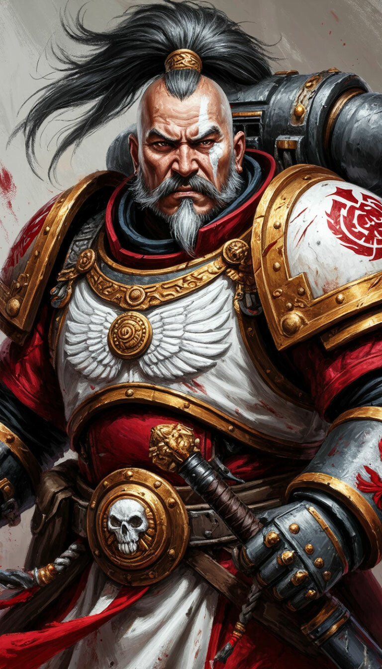 "Warhammer 40,000, Primarch Jagatai Khan, white scars, freedom, will ...