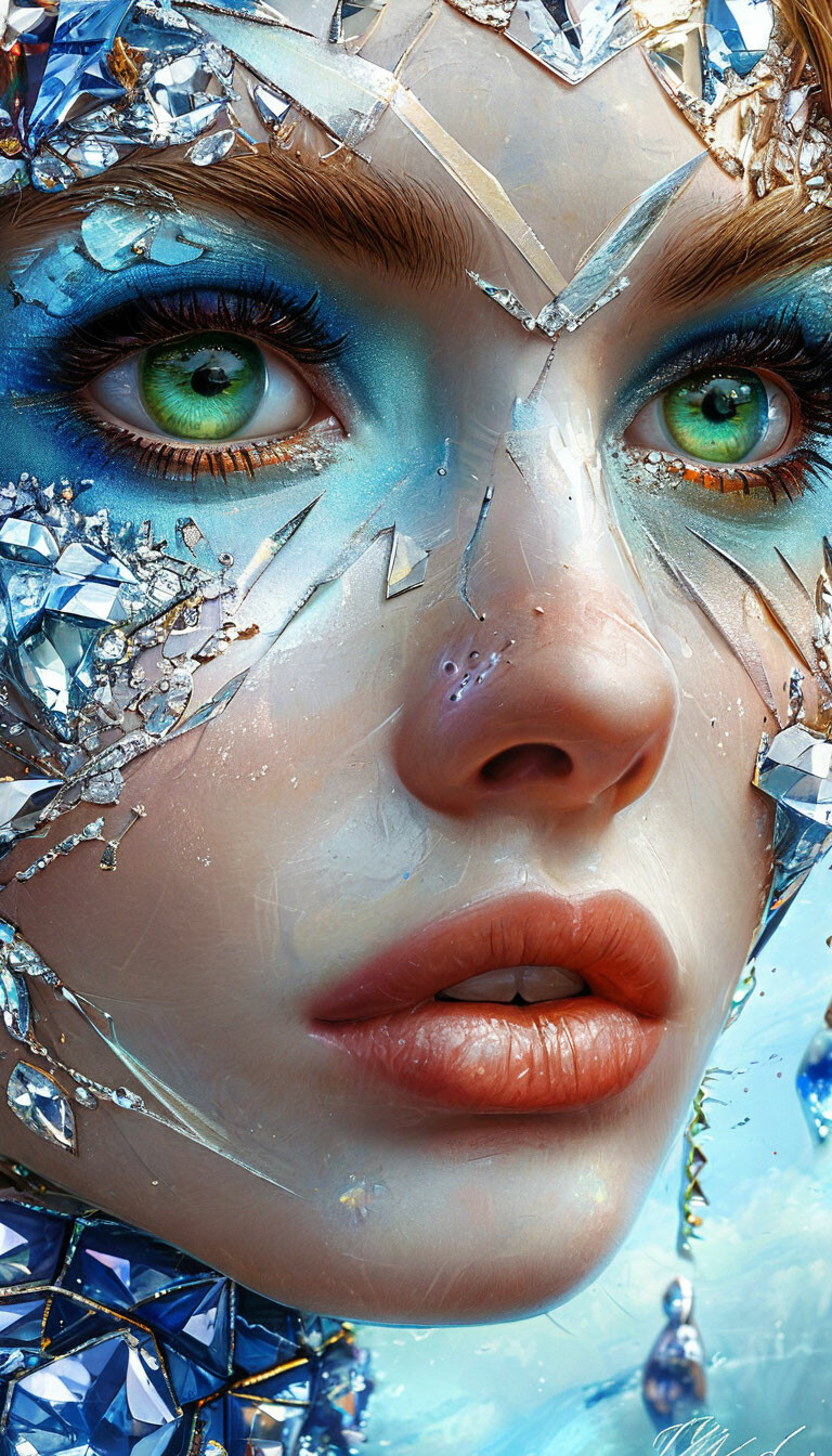 "Transparency, illusions,3d white object, full-length, illusion of ...