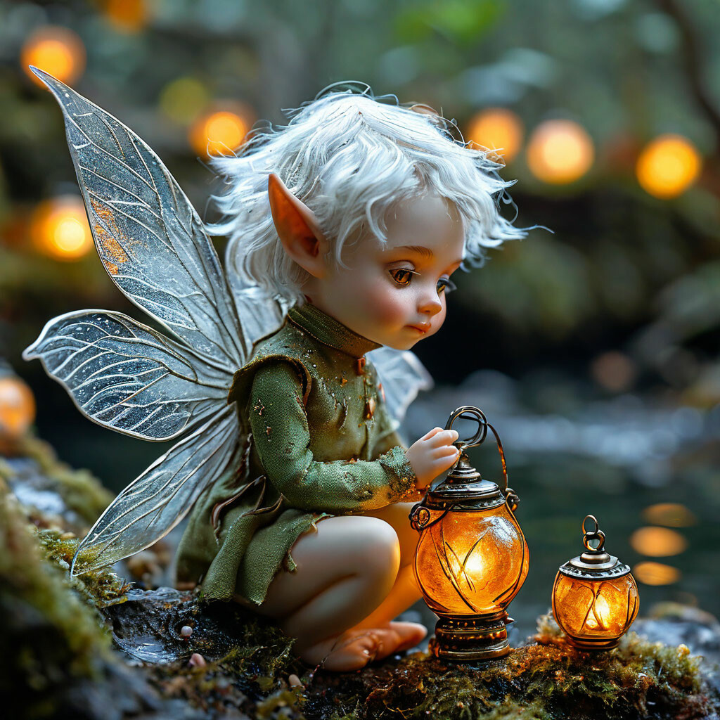 «Эльфы крошки,крошечный эльф , …» — картинка создана в Шедевруме