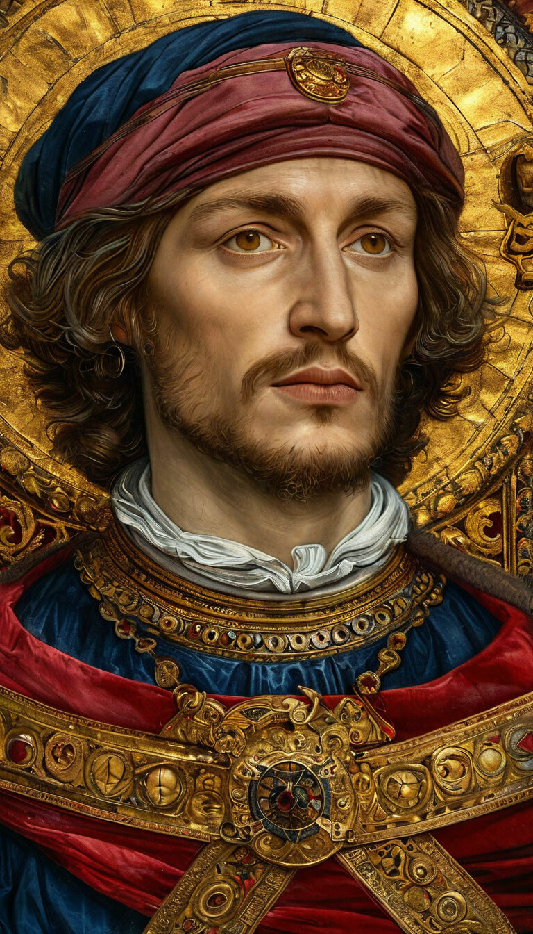 "The golden age of Florentine painting…" — image created in Shedevrum