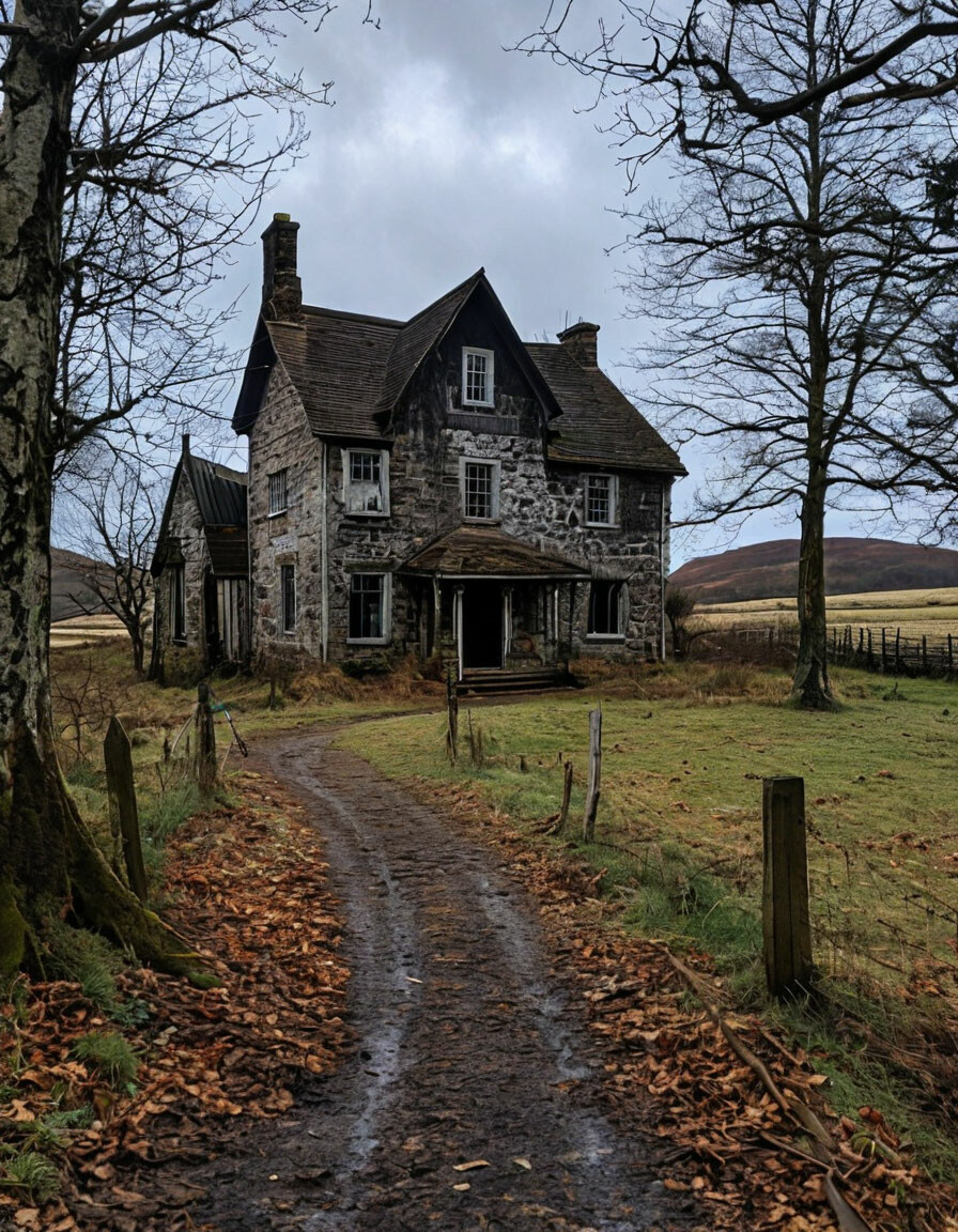 "This place is bypassed by rural people And the superstitious say ...