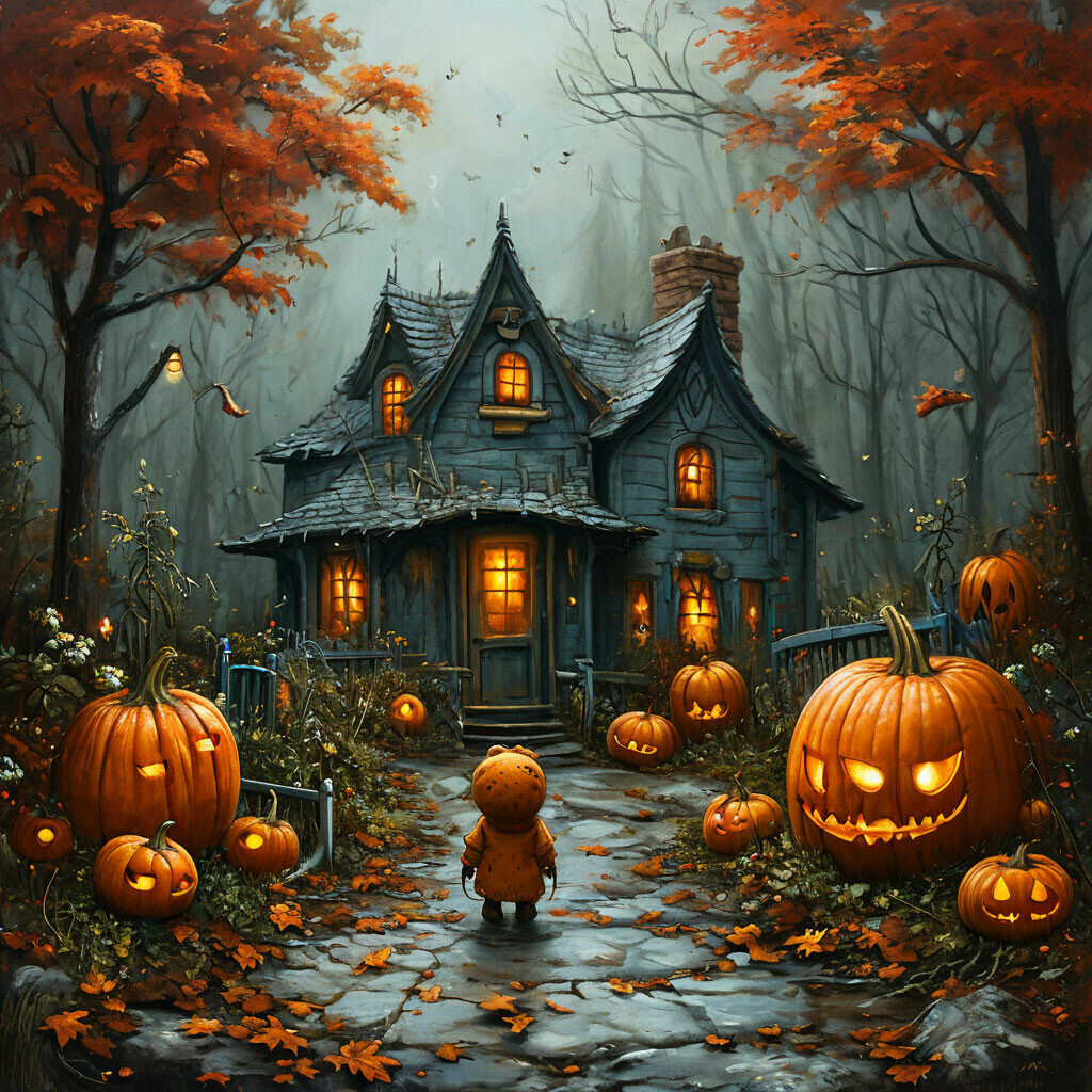 "Boo was scared, don't be afraid. I'm a friend. I won't hurt you ...