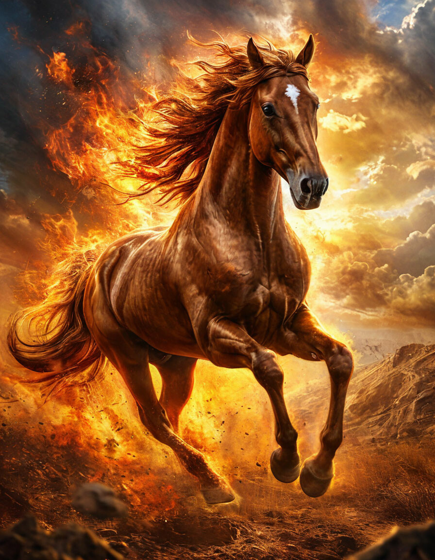 "People born under the sign of the fiery horse put their own freedom ...