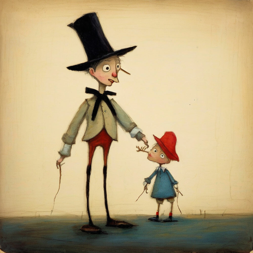 "The funny adventures of Pinocchio Humor is a joke in the Sam Toft ...