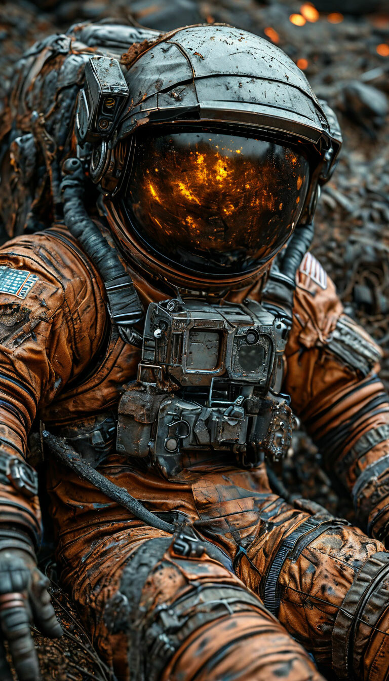 "Eternally infinitely frightening …" — image created in Shedevrum