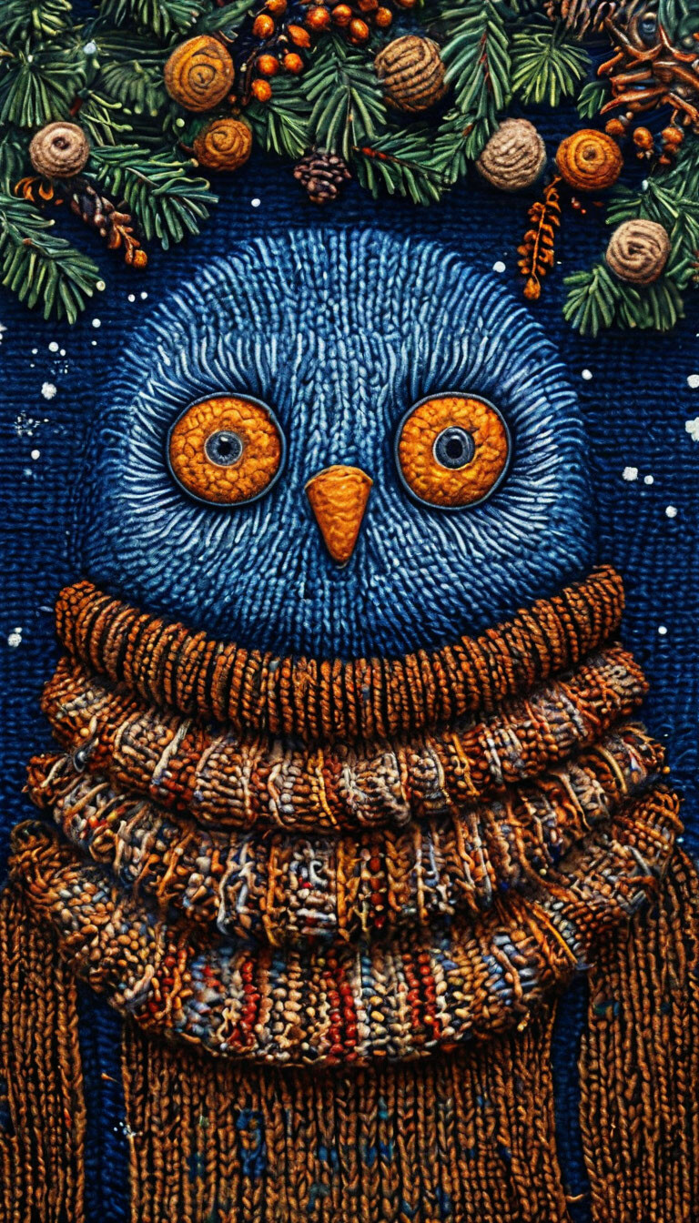 "🍀 12346 +100500, indigo-brown clouded patinjour New Year's garlandalepsy with neuroscopic ...