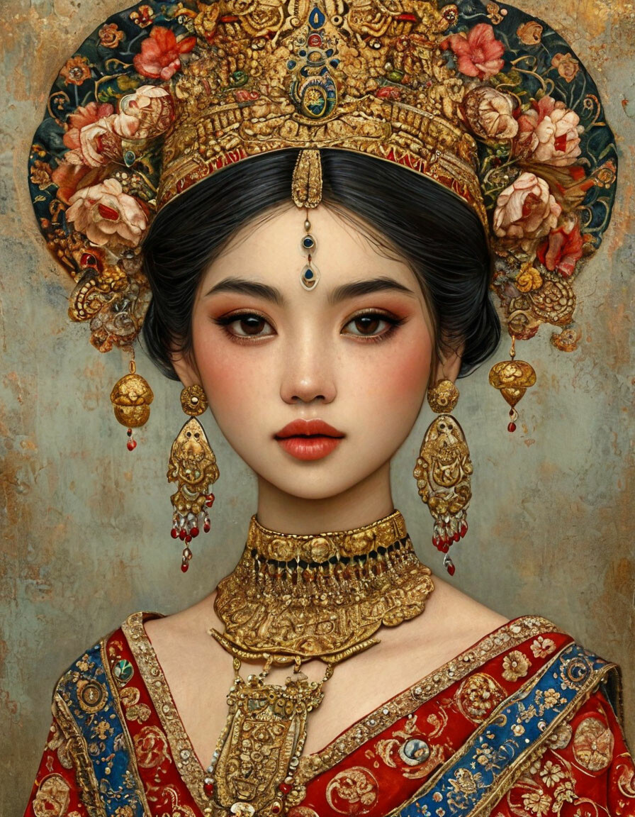 "🌷🌷🌷 Siamese princess in the …" — image created in Shedevrum