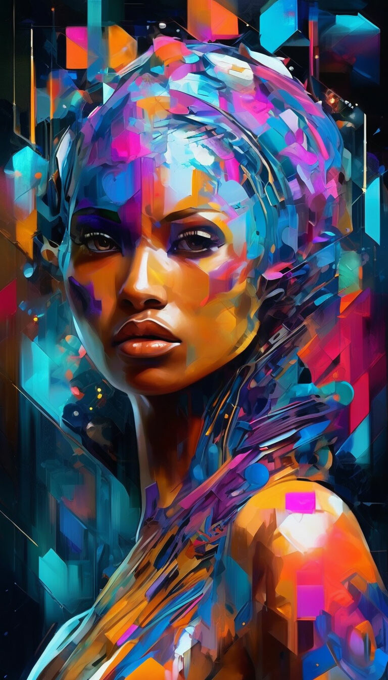 "Artificial intelligence created fantasy art by Bahamian Artist Geneva ...