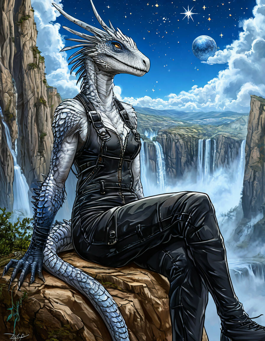 «Рисунок пафосная надменая властная …» — картинка создана в Шедевруме