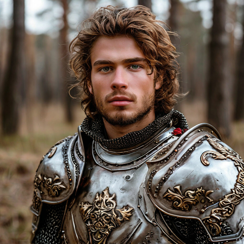 "Young man - spring handsome man in …" — image created in Shedevrum