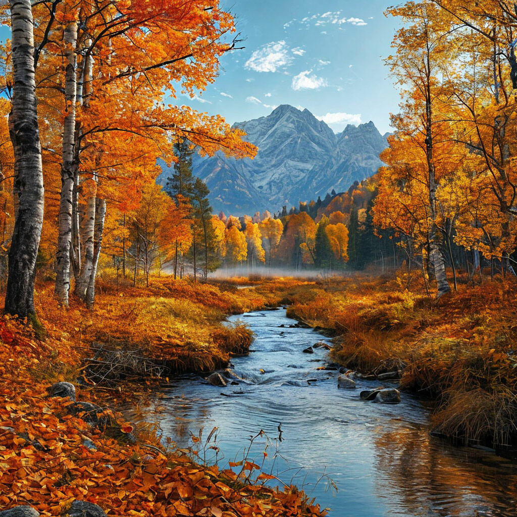 "Realistic nature photography …" — image created in Shedevrum