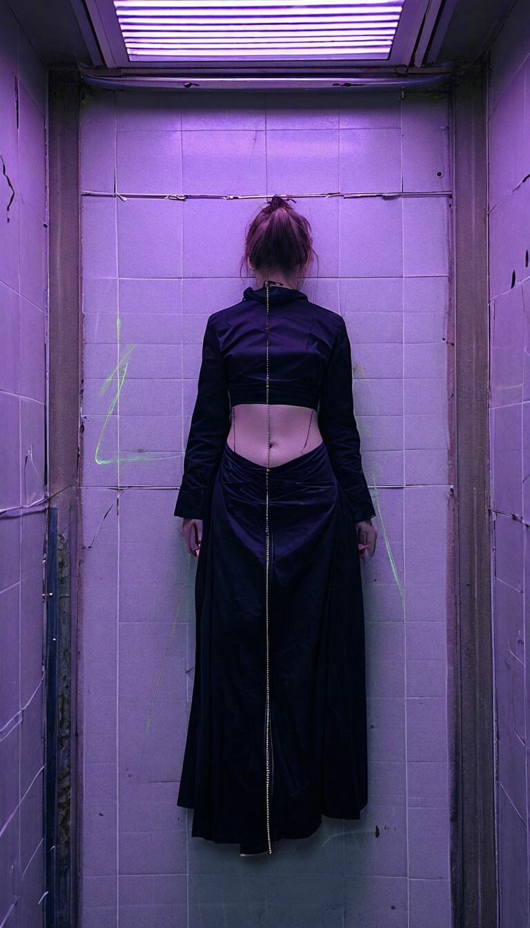 ""the waist will become thinner," the …" — image created in Shedevrum