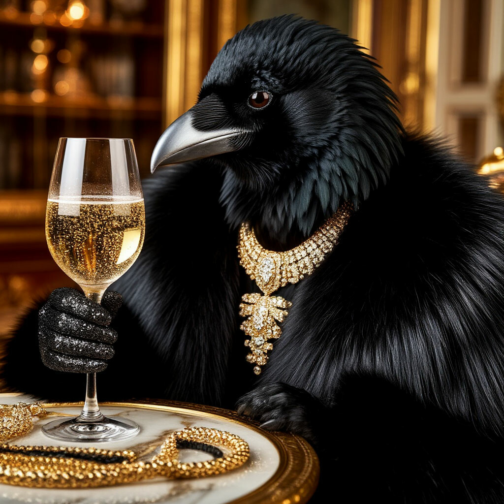 "Cool magpie luxury life rich bich necklace in Cartier style gold chic ...