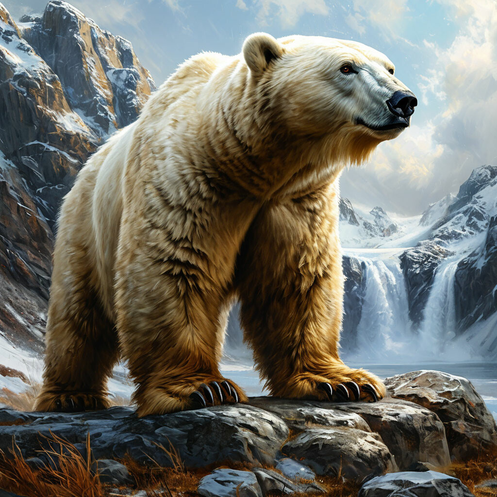 "A symbol of strength and might. In Scandinavian mythology, the polar ...
