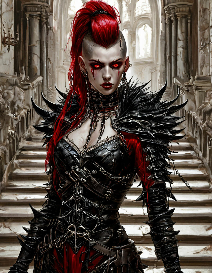 «Рисунок злобная агрессивная суровая…» — картинка создана в Шедевруме