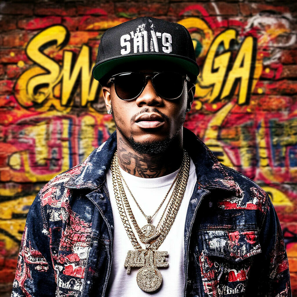 "Swagga" — image created in Shedevrum