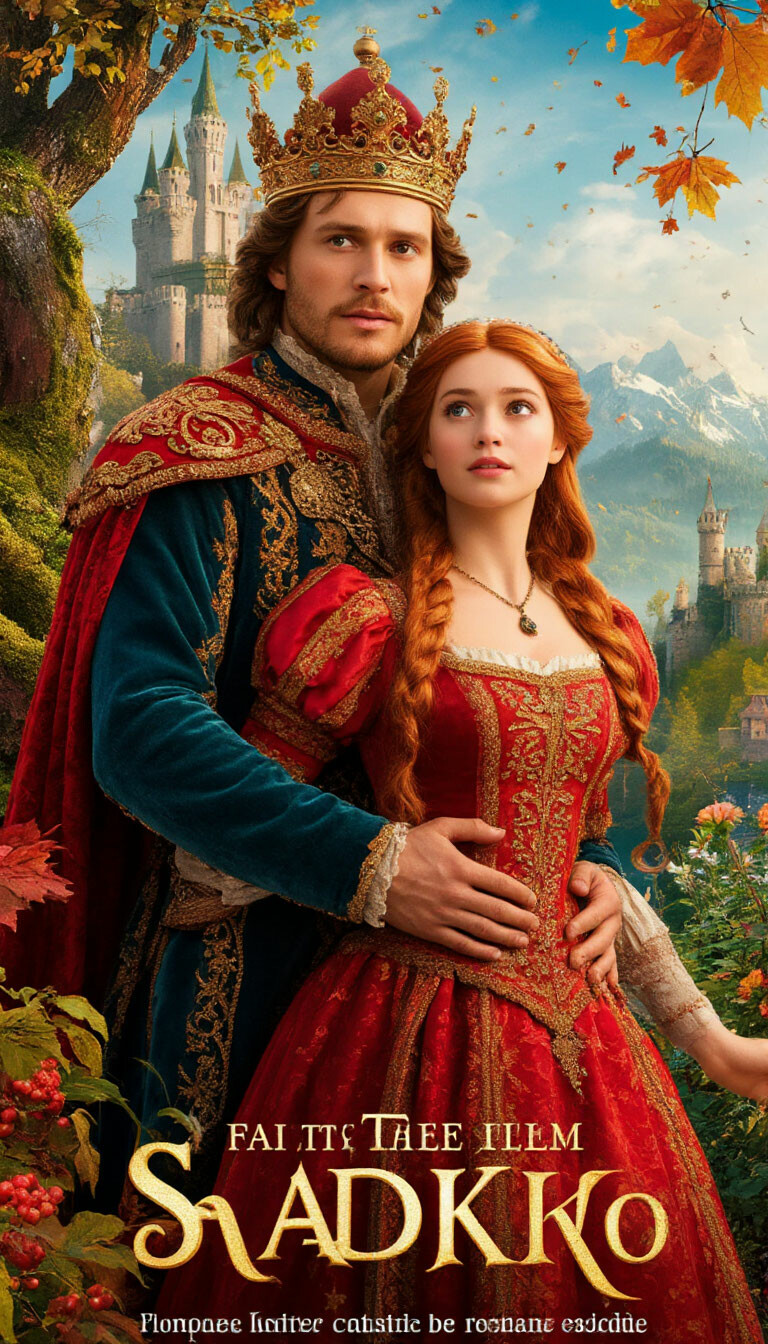 "Sadko fairy tale film movie poster" — image created in Shedevrum