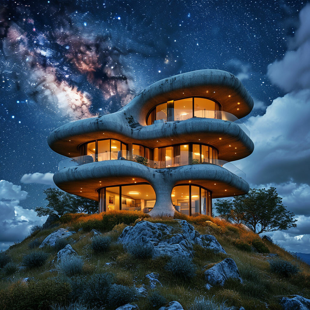 "A three-dimensional, interesting-…" — image created in Shedevrum