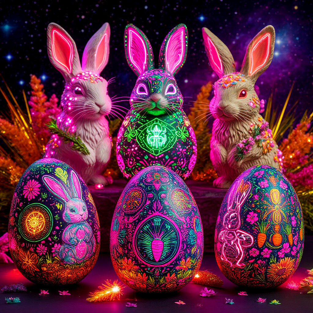 Easter explosion of creativity! 🌟** You've *never* seen such an egg! Our…" — image created in ...