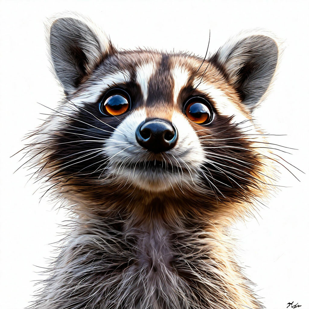 "White background, sketches, cartoon, …" — image created in Shedevrum