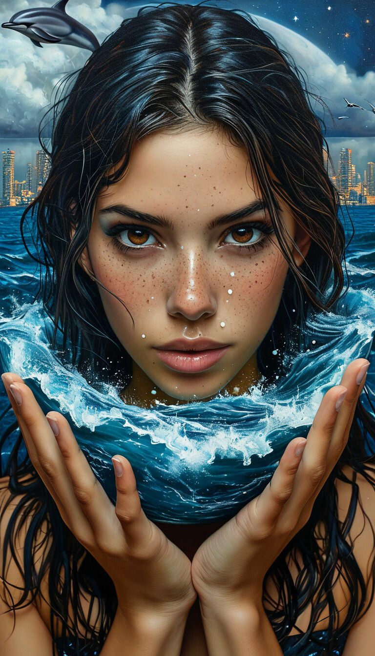 "The ocean is in the hands of a girl from the Basque Country. The ...